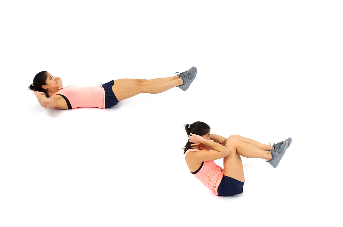 How to Do Double Crunches | Muscles Worked | Benefits