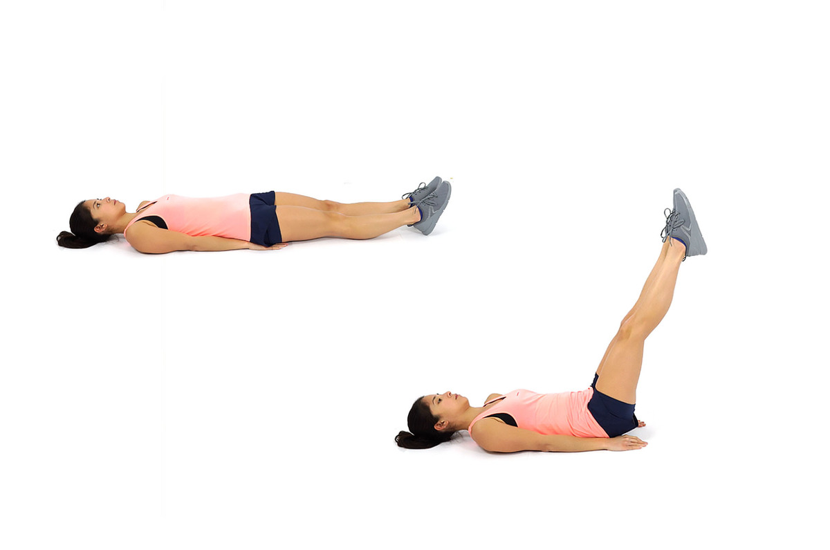 How to do Lying Leg Raises | Muscles Worked | Benefits