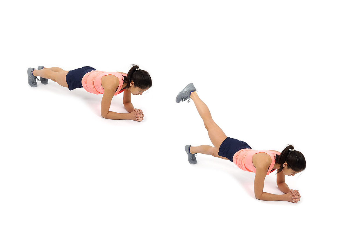 How to do Plank Leg Lifts | Muscles Worked | Benefits