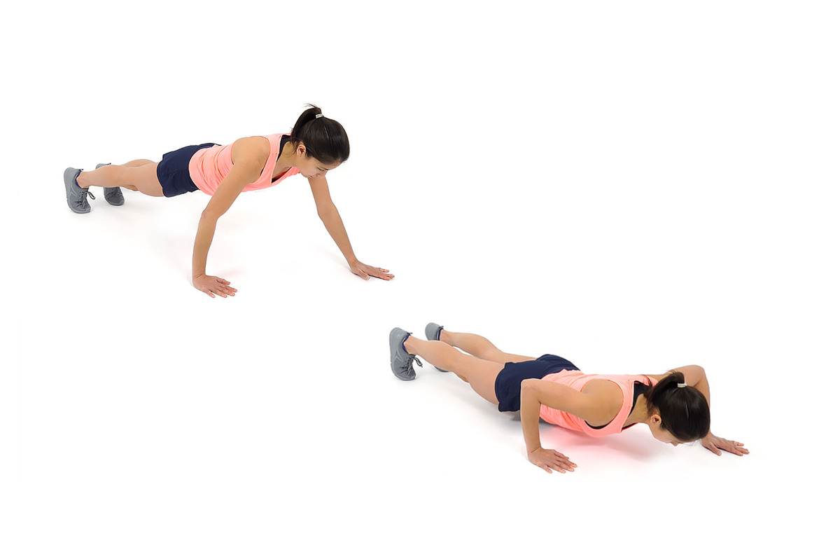 How to do Staggered Push Ups | Muscles Worked | Benefits