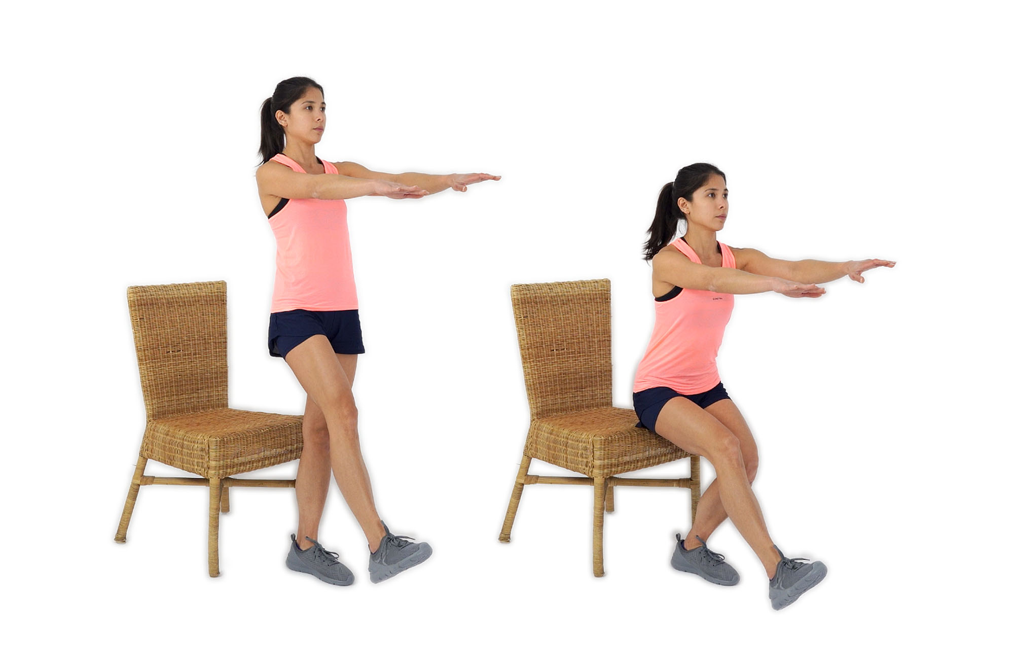How to do Single Leg Chair Squats | Muscles Worked | Benefits