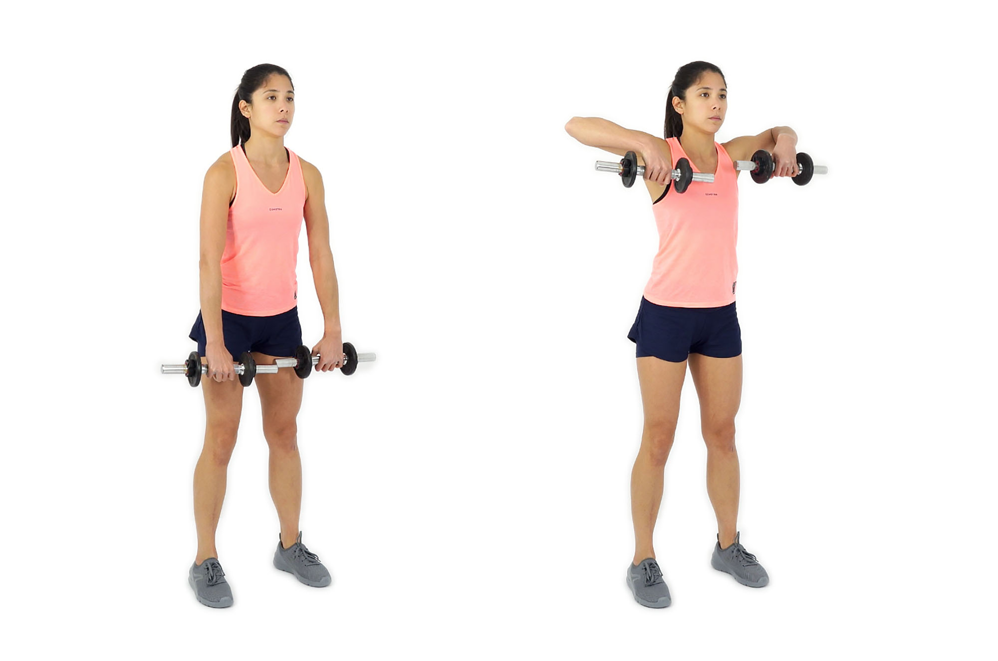 How to do Standing DB Upright Rows | Muscles Worked | Benefits