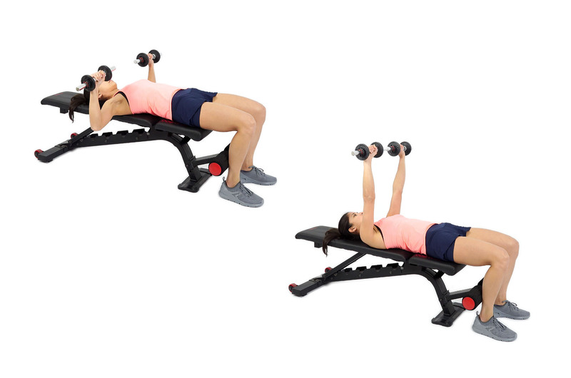 Dumbbell Bench Press | Hit My Macros